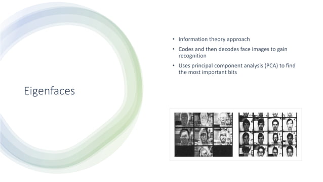 Face Recongnition using Machine Learning | PPT