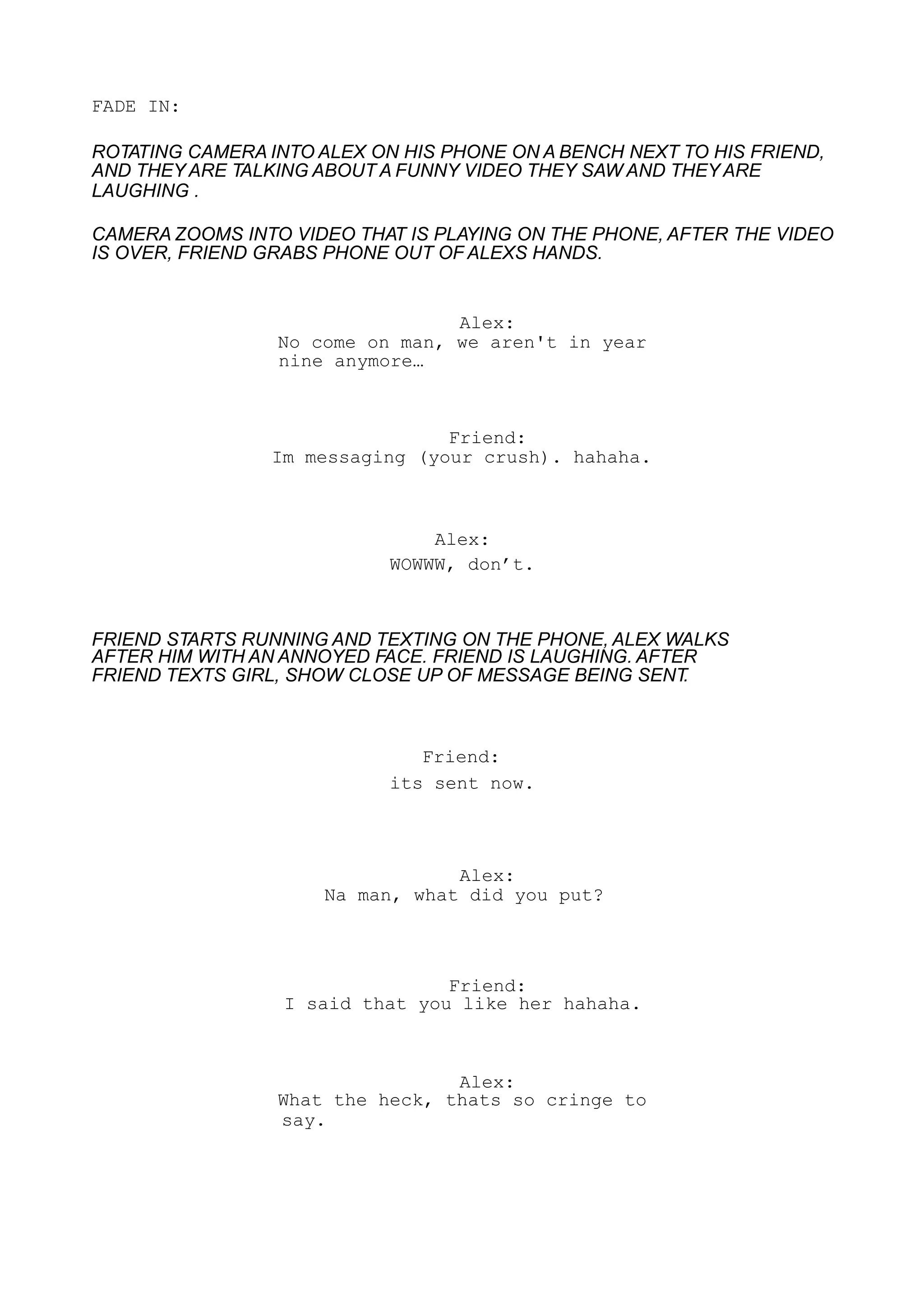 Faces script-unfin | PDF