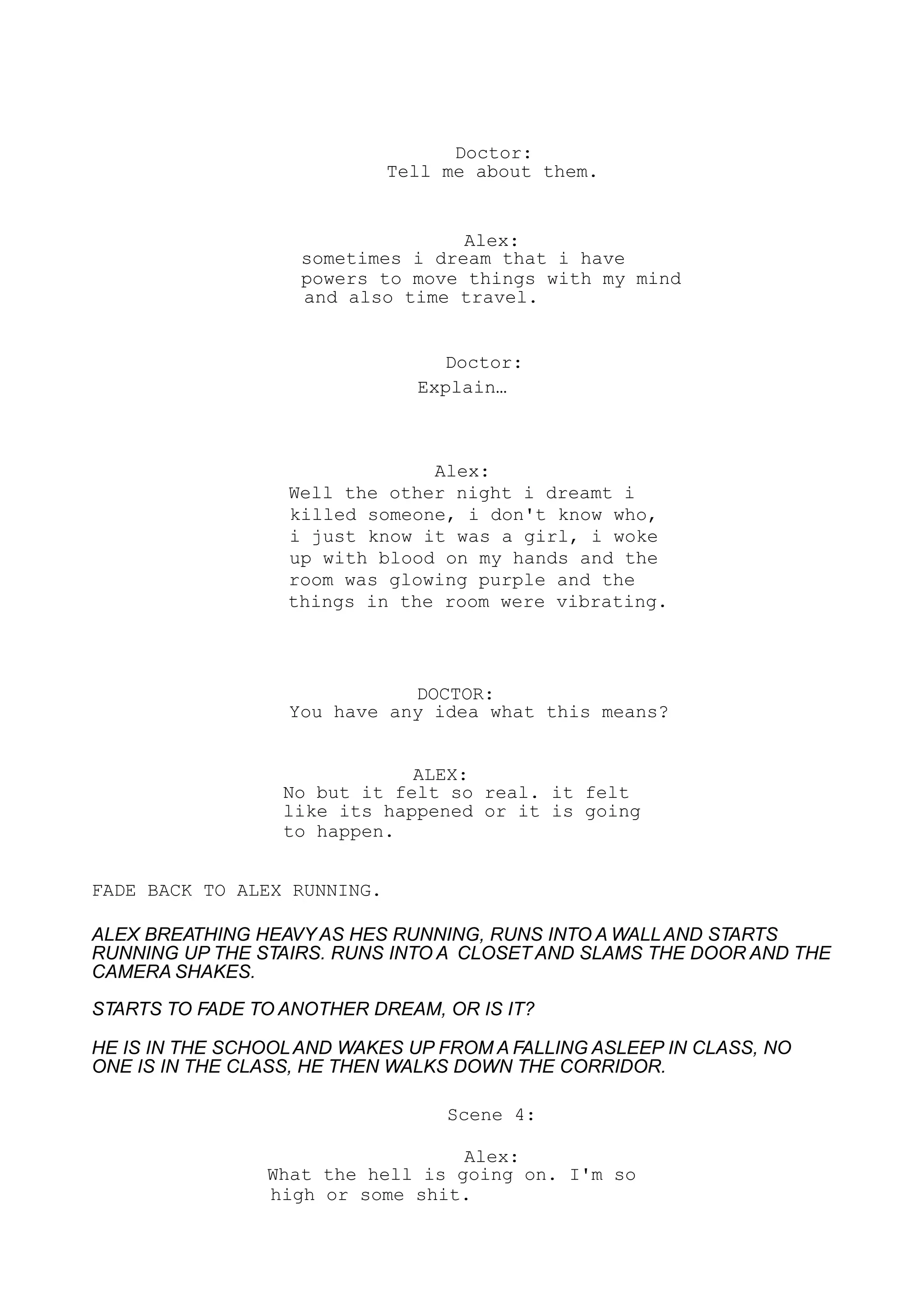 Faces script-unfin | PDF