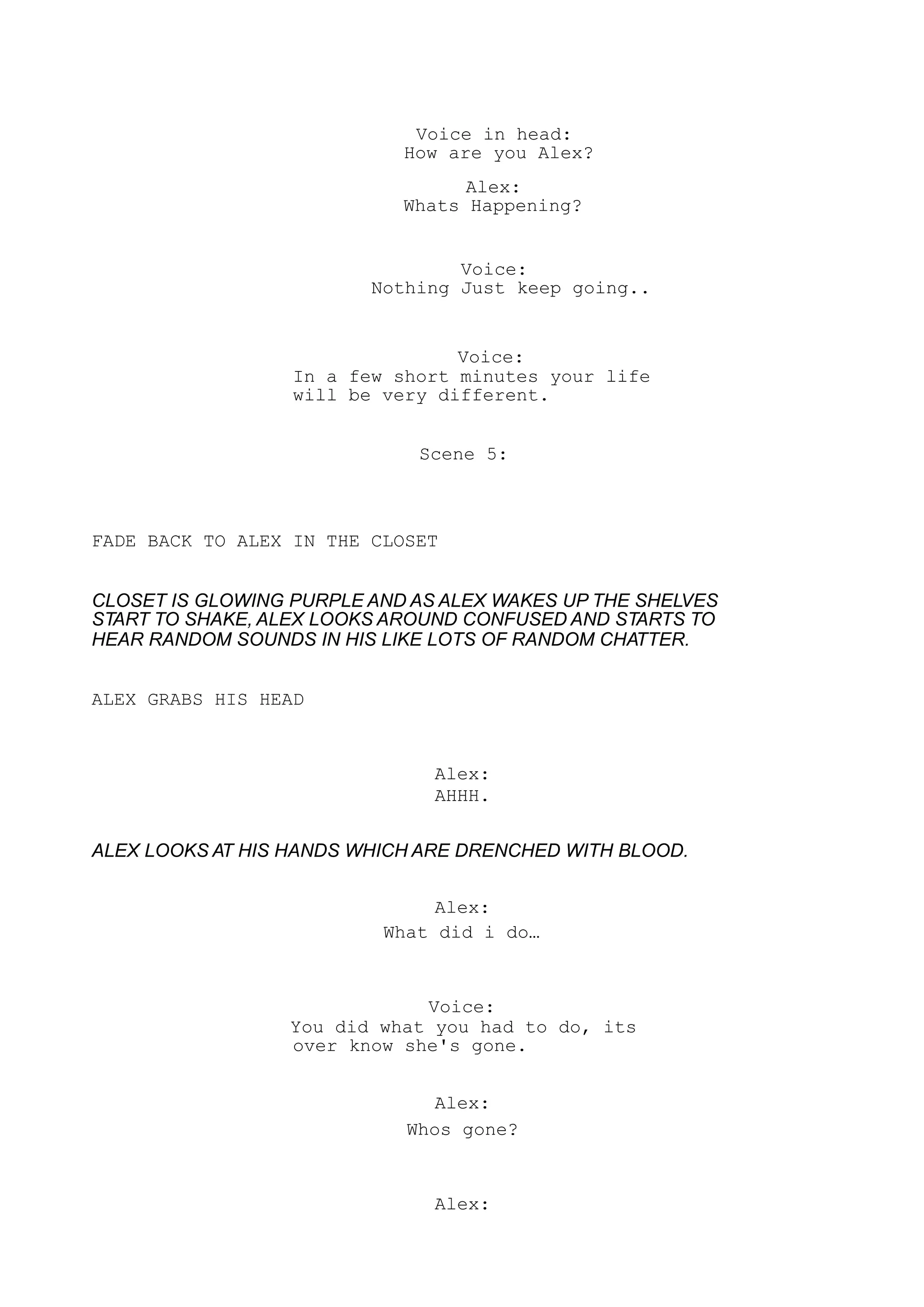 Faces script-unfin | PDF