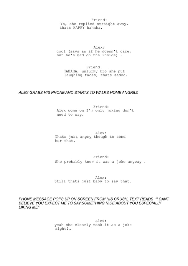 Faces script-unfin | PDF