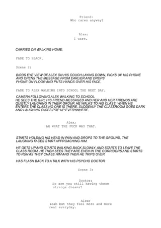 Faces script-unfin | PDF