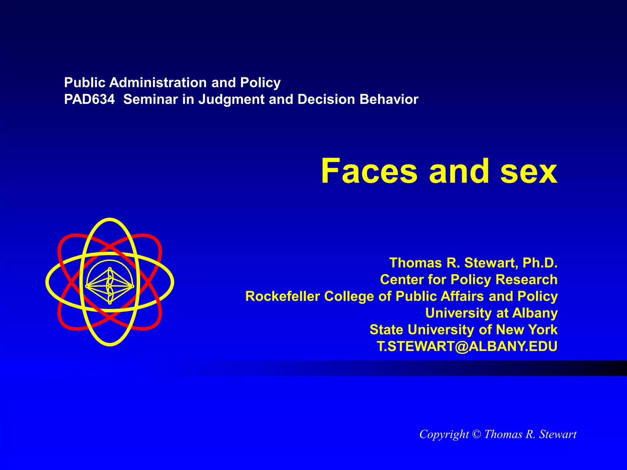 Faces And Sex 1 Ppt