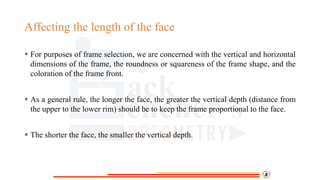 FACE SHAPES-SPECTACLE DISPENSING BY OPTOM.JITHIN JOHNEY | PDF