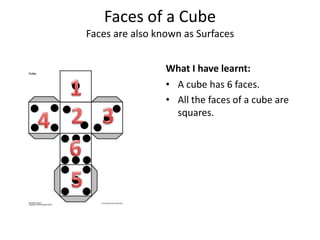 Faces vertices edges | PPTX