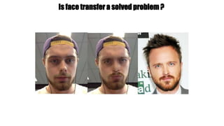 Назар Шматко "Face swap on video using conditional GANs" | PPT