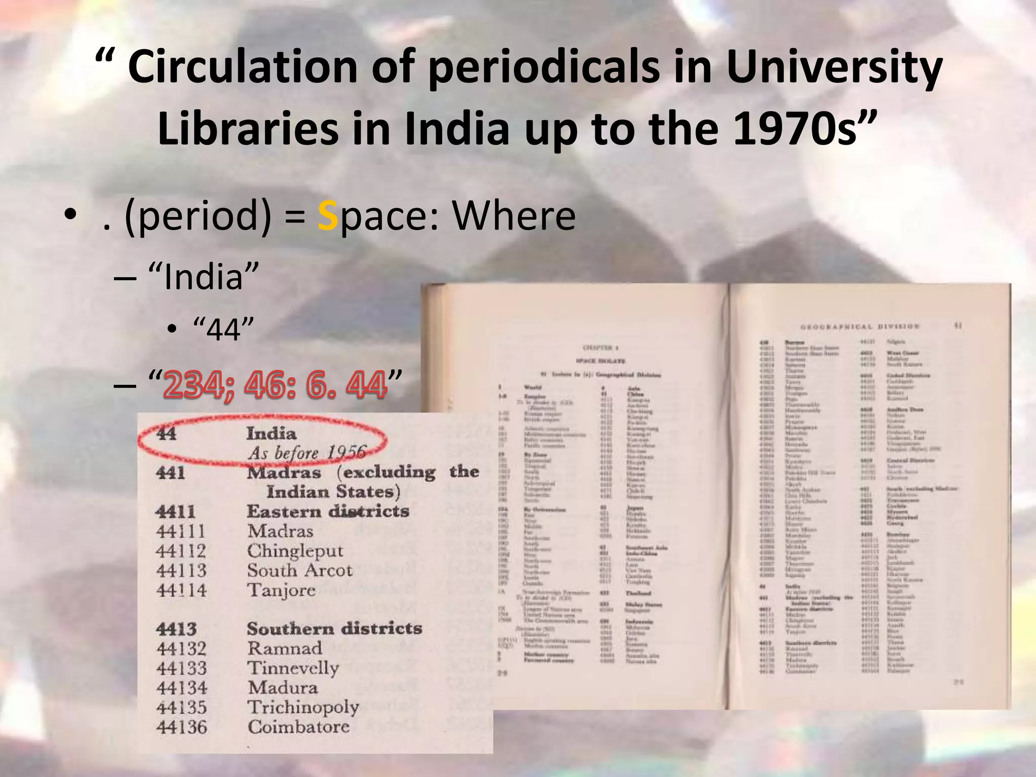 Faceted Classification System in Libraries | PPTX