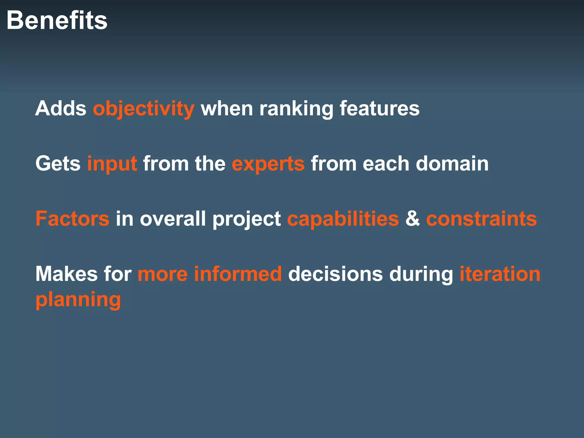 Faceted Feature Analysis: Increasing Integrity Through Needs Analysis | PPT
