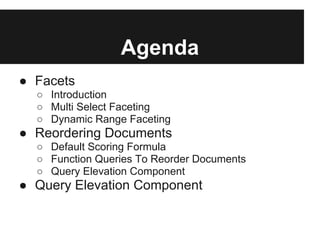 Faceted Search And Result Reordering | PDF