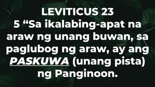 Ang Pista ng Unang Bunga | PPTX