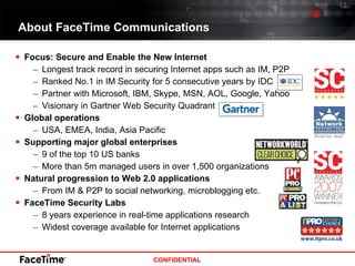 FaceTime Web 2.0 | PPT