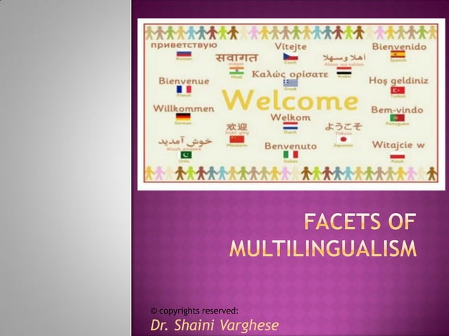 Facets of multilingualism | PDF | Education