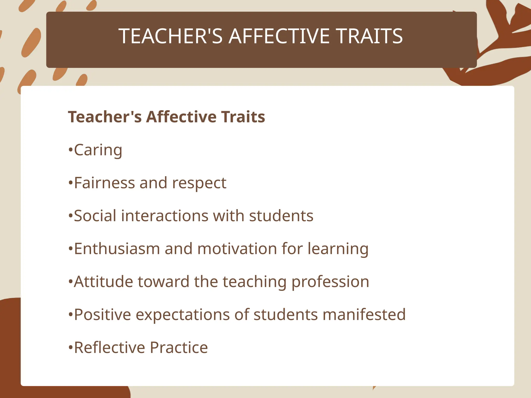 facilitating learner-centered classroom report | PPT