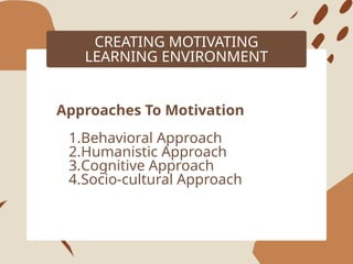 facilitating learner-centered classroom report | PPT