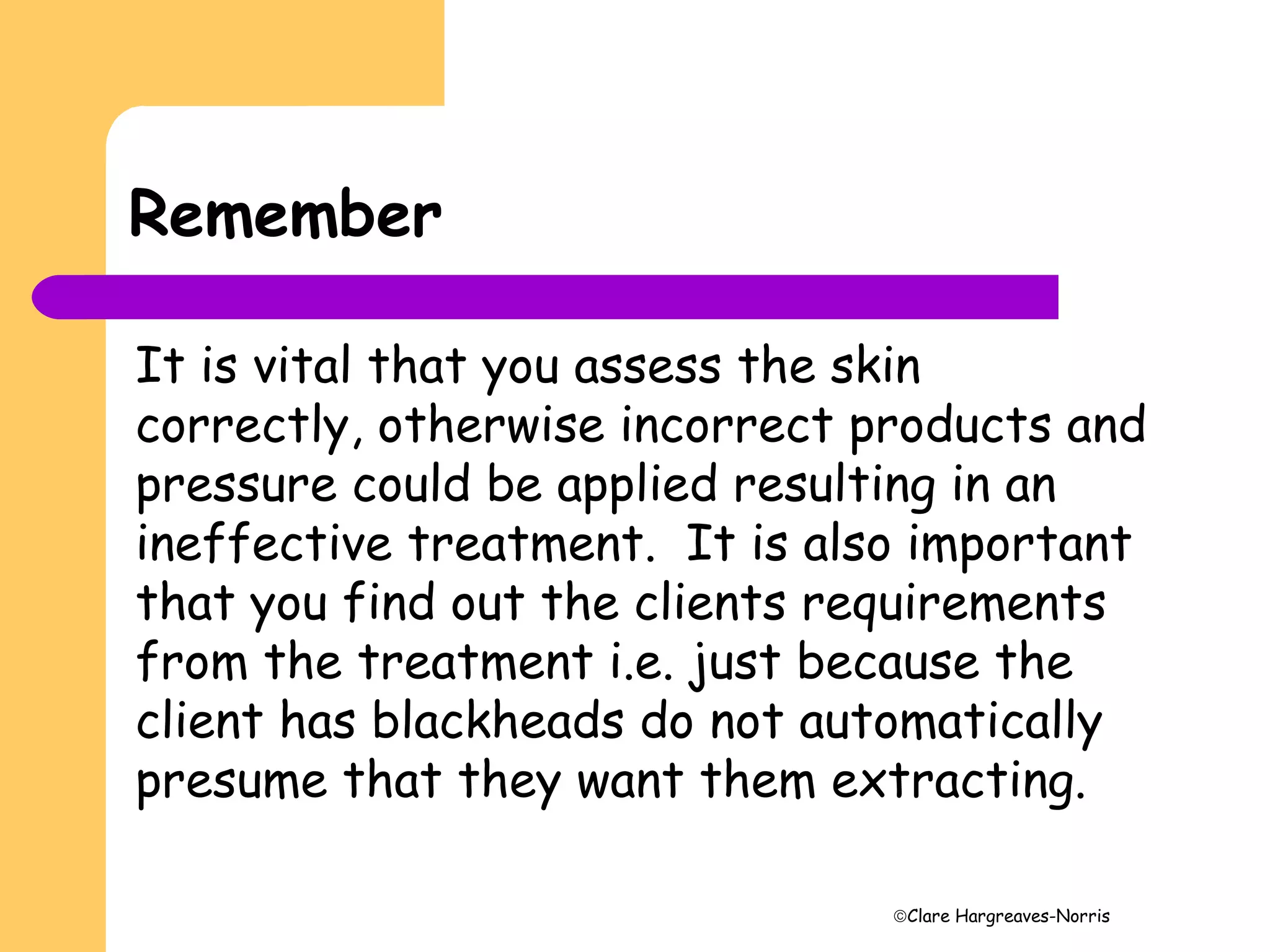 Facial skin analysis | PPT
