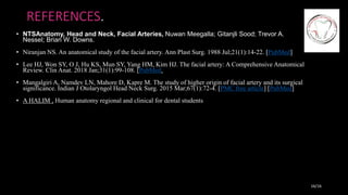 Facial artery seminar | PPTX | Ear, Nose and Throat Conditions ...