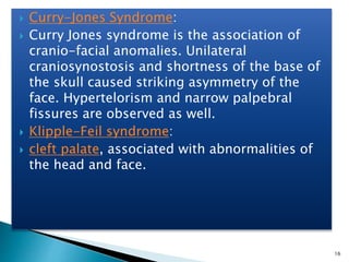 Facial asymetries | PPTX