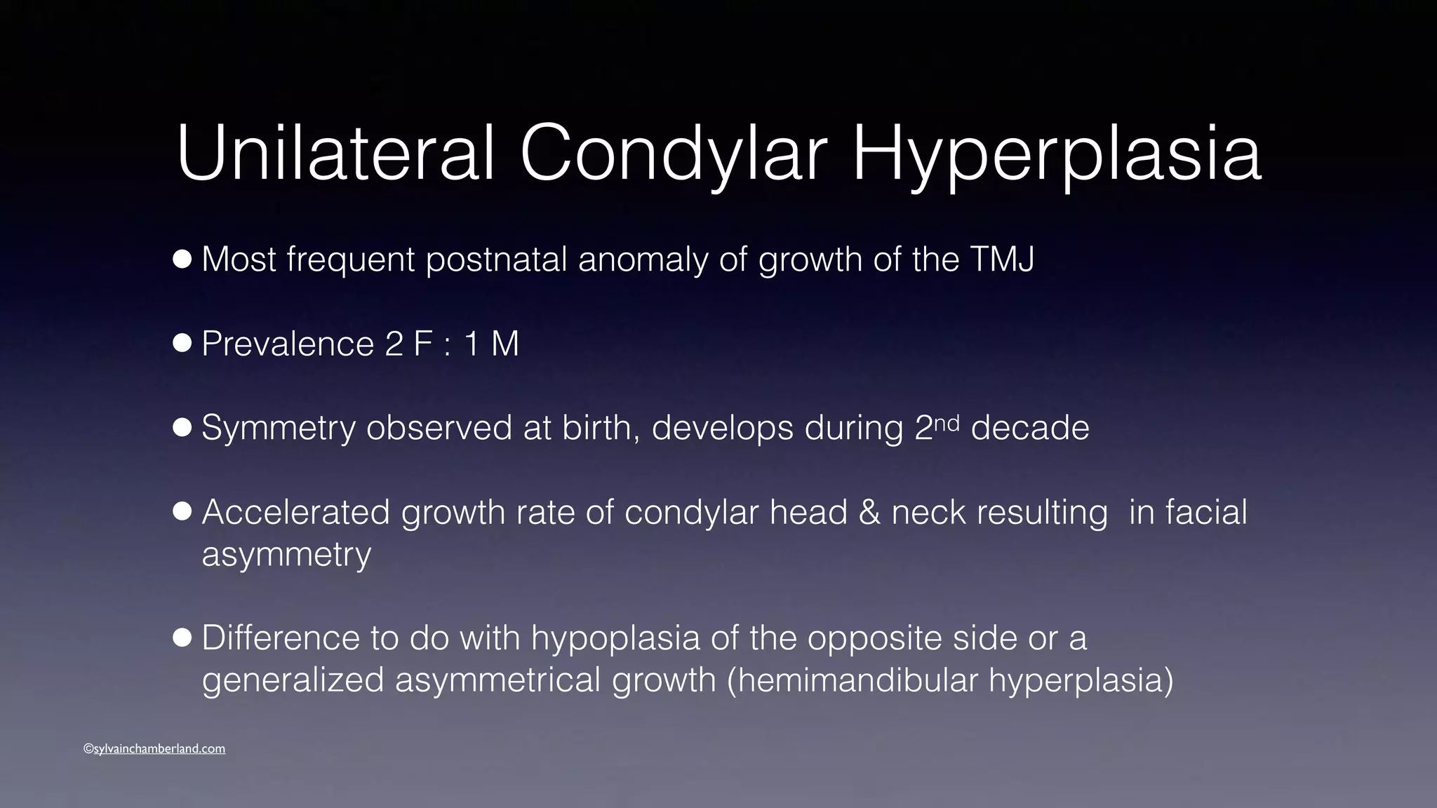 Facial asymmetry condylar hyperplasia or condylar hypoplasia (v a dgkfo ...