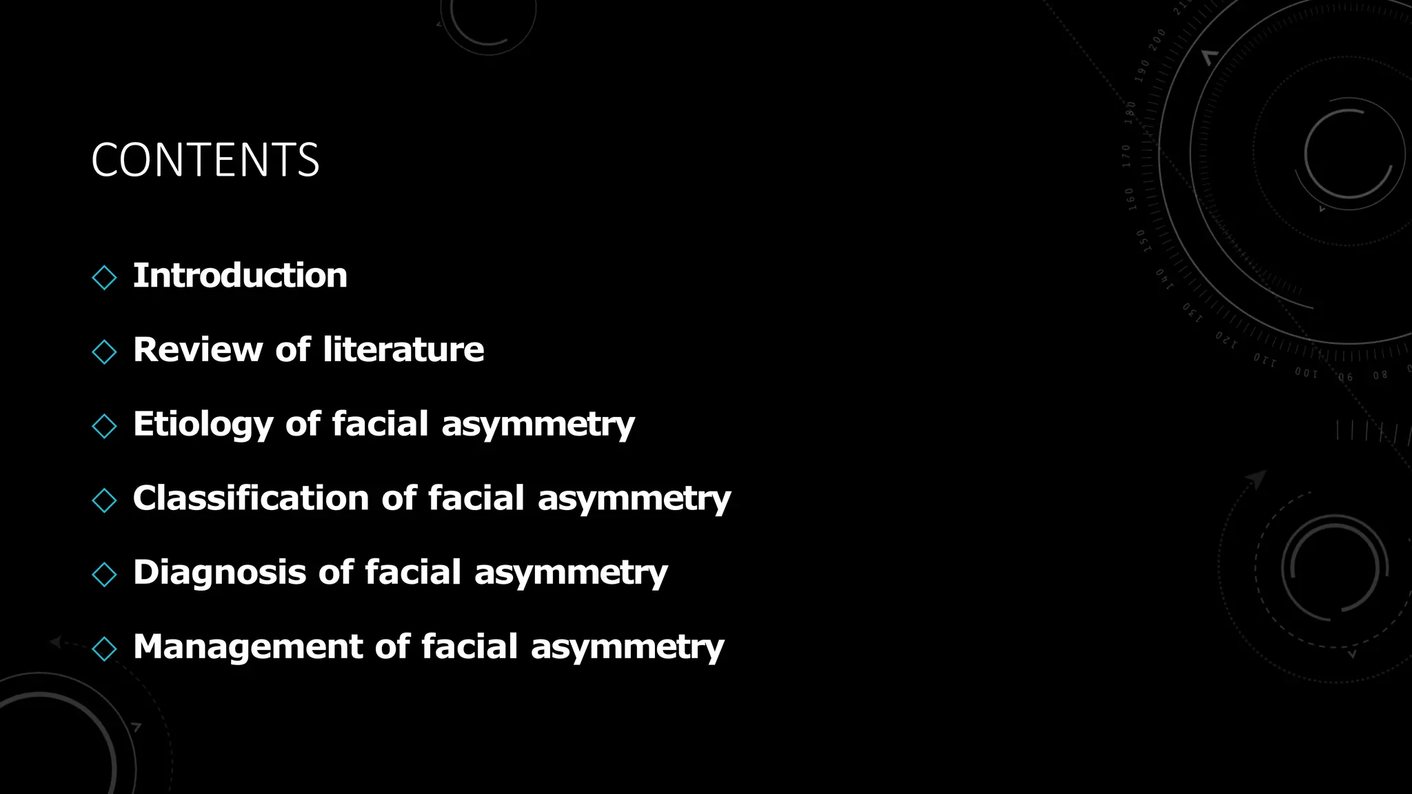FACIAL ASYMMETRY etiology,diagnosis and managment | PPTX
