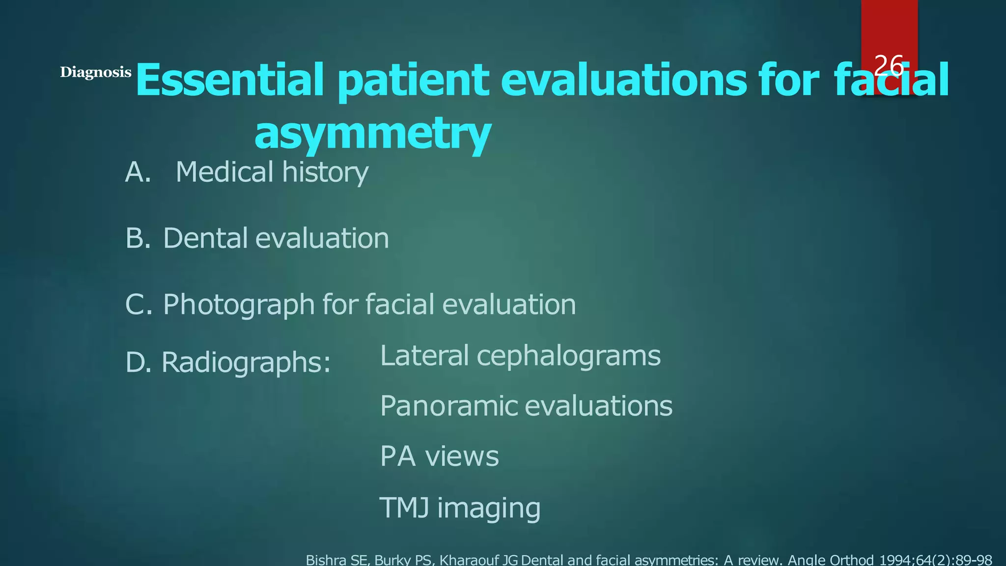 Facial Asymmetry | PPTX