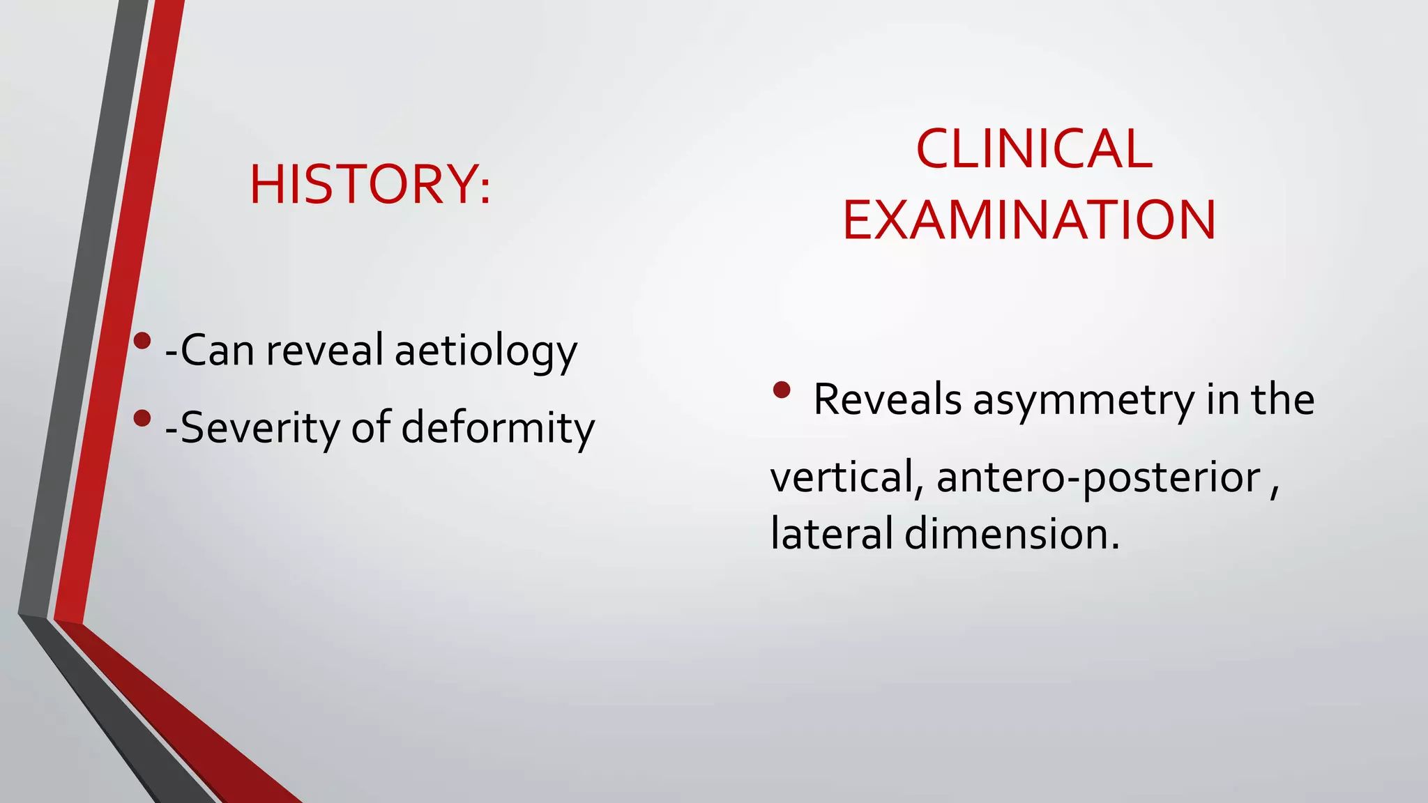 Management of Facial asymmetry | PPTX
