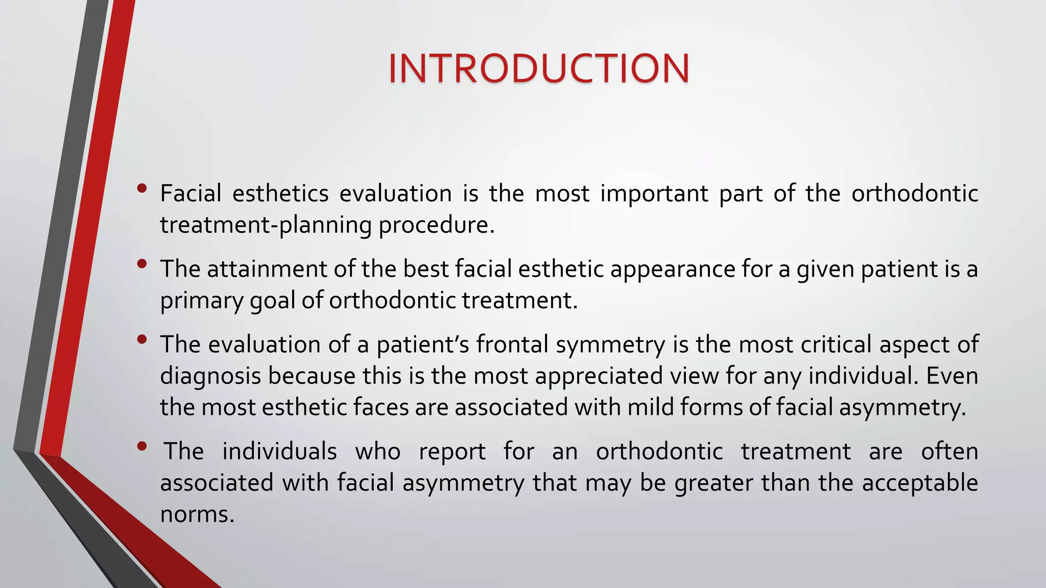 Management of Facial asymmetry | PPTX