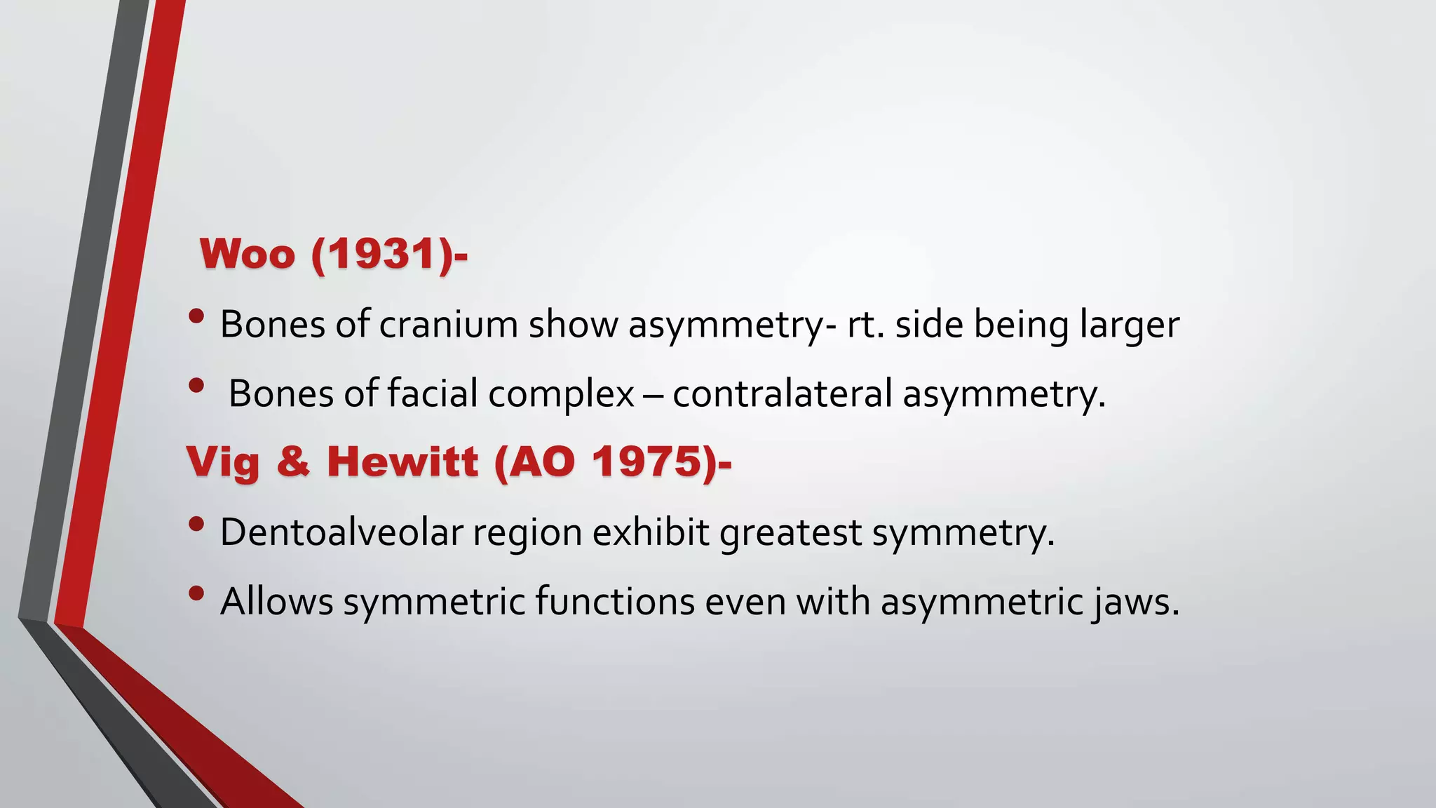 Management of Facial asymmetry | PPTX