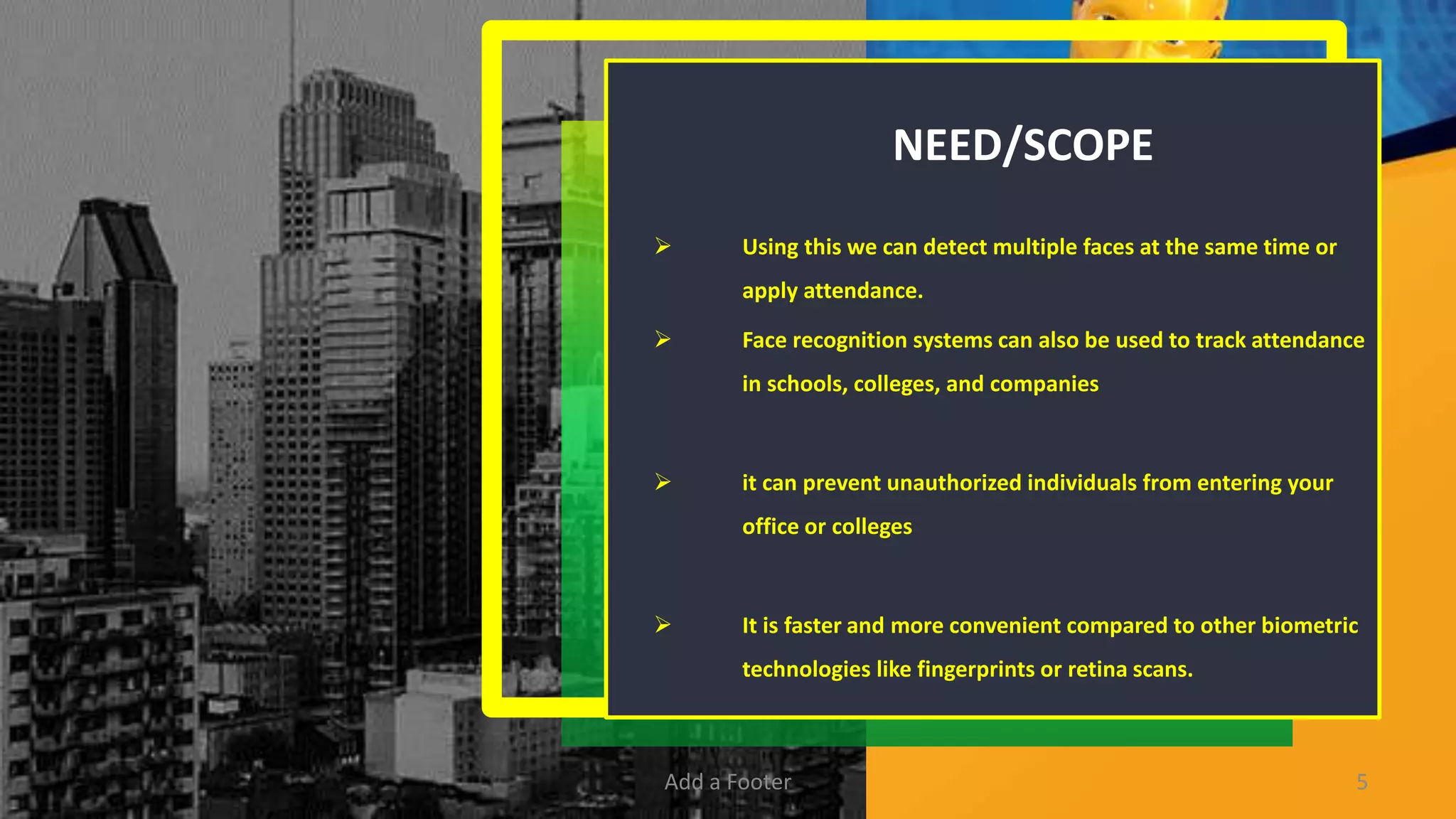 Face Recognition Attendance System Pptx