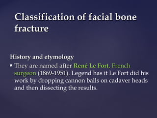 Facial bone fracture | PPT