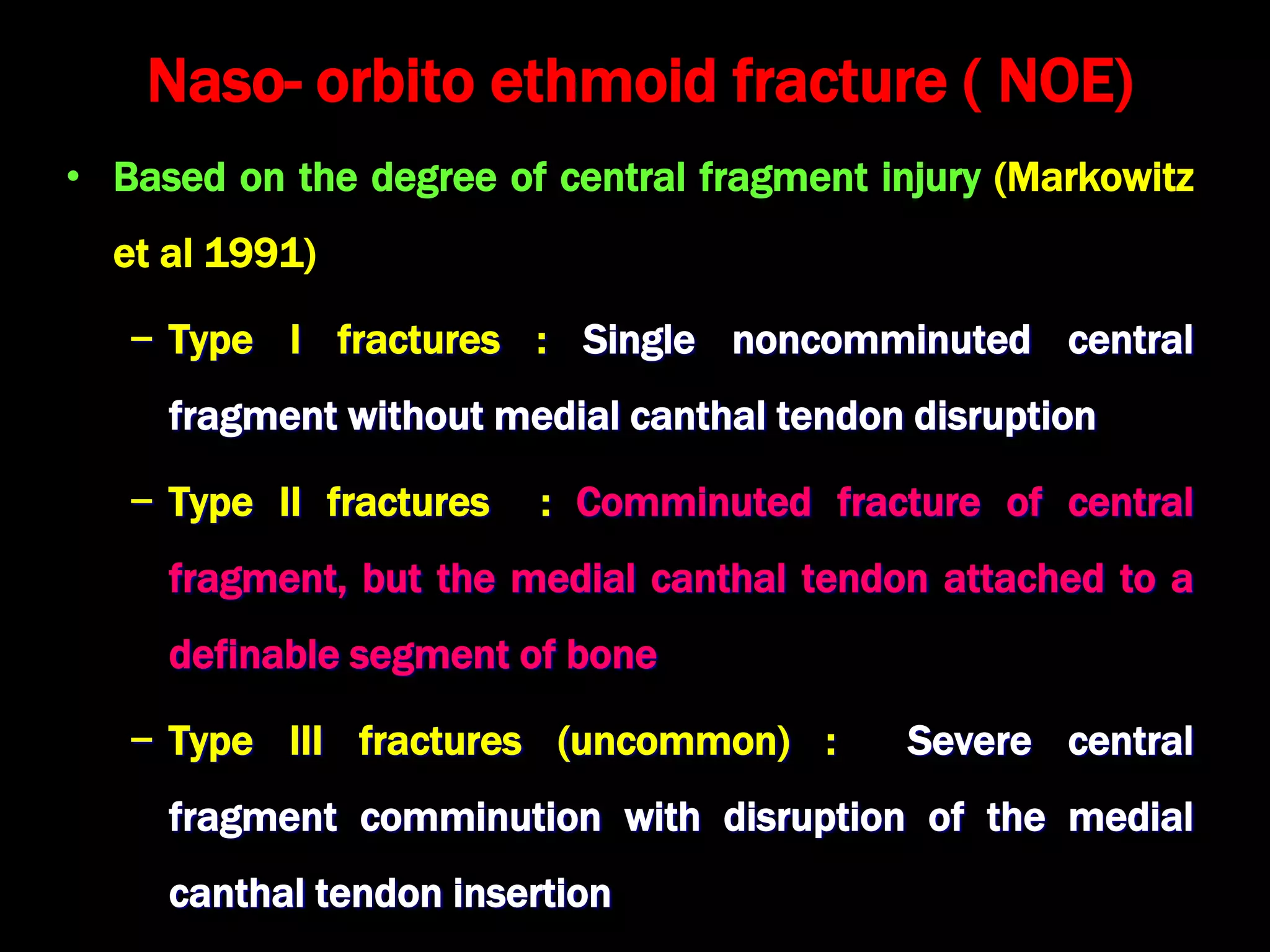 Facial bone fractures | PPT
