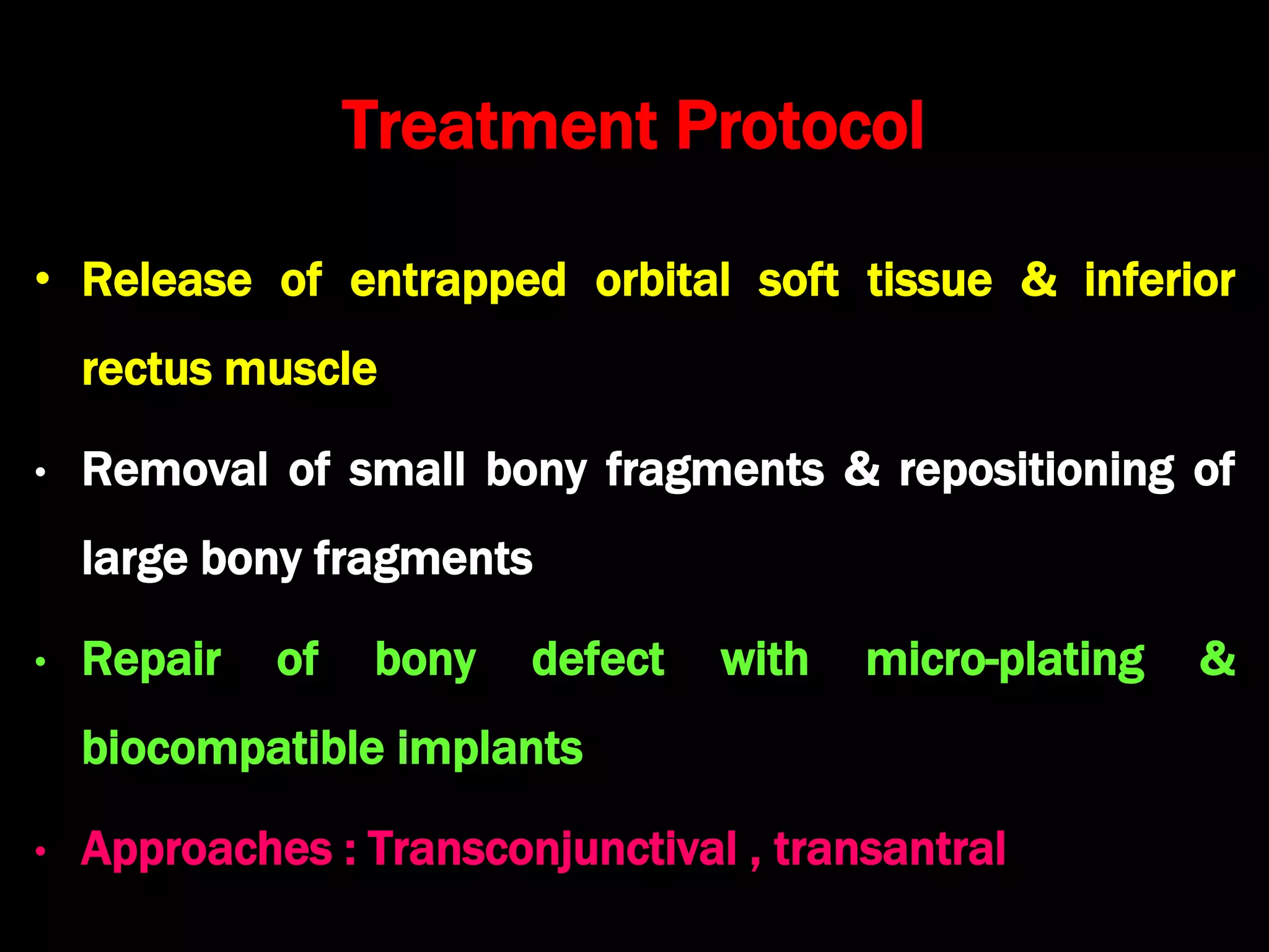 Facial bone fractures | PPT