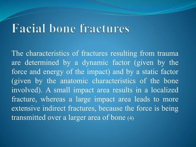 Facial bone fractures an overview | PPTX | Death, Injury, or Military ...