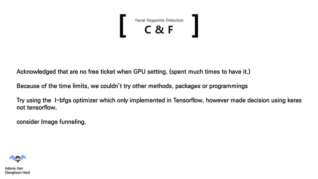 Facial detection by CNN(Convolution Neural Network) in Kaggle | PPT