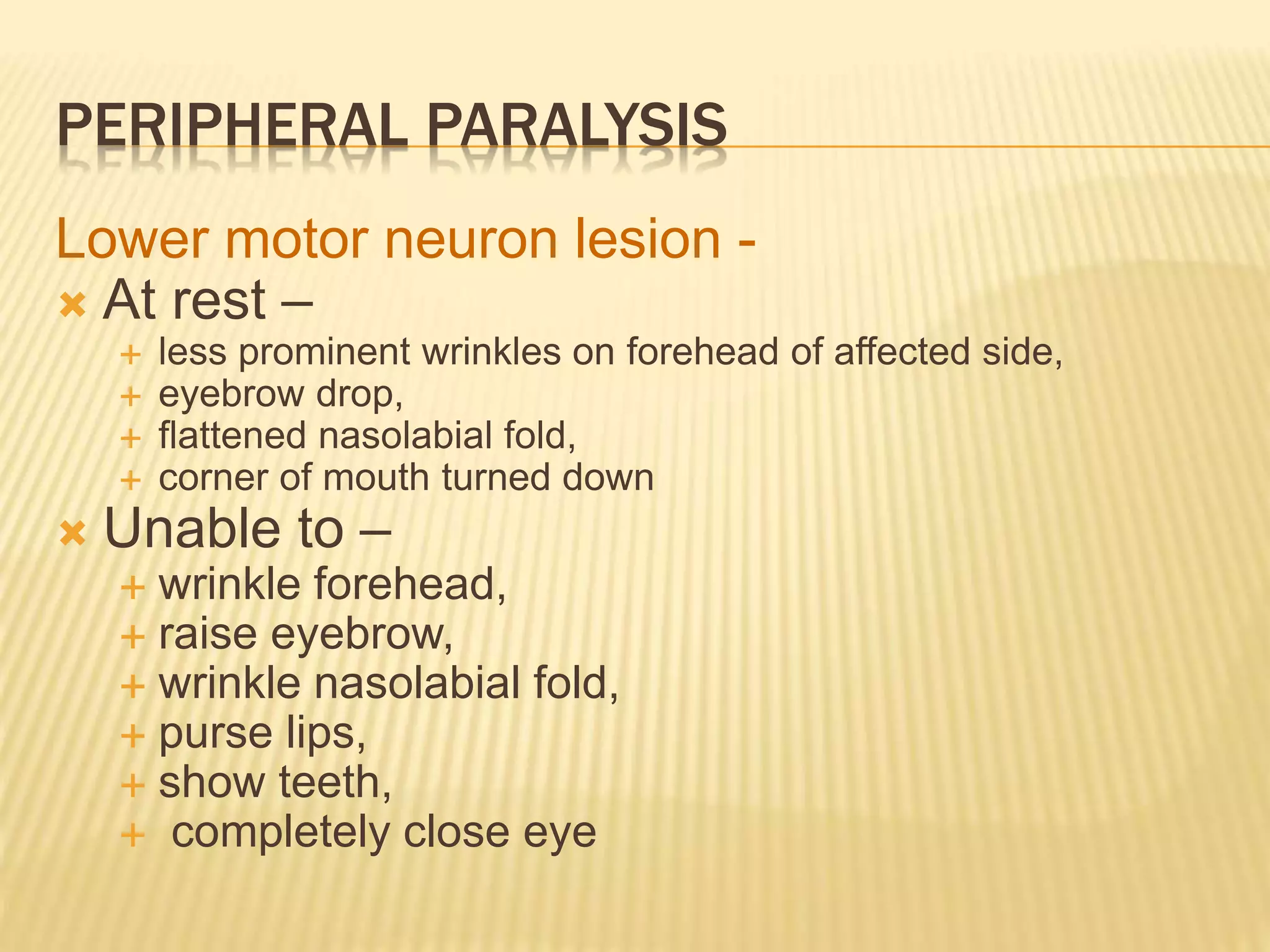Facial nerve, its disorders & management | PPTX
