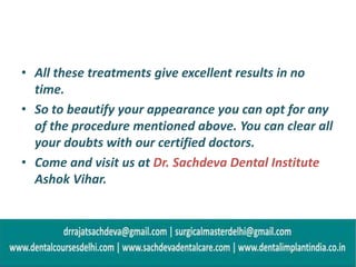 Facial Esthetics | Ashok Vihar | Delhi | PPTX