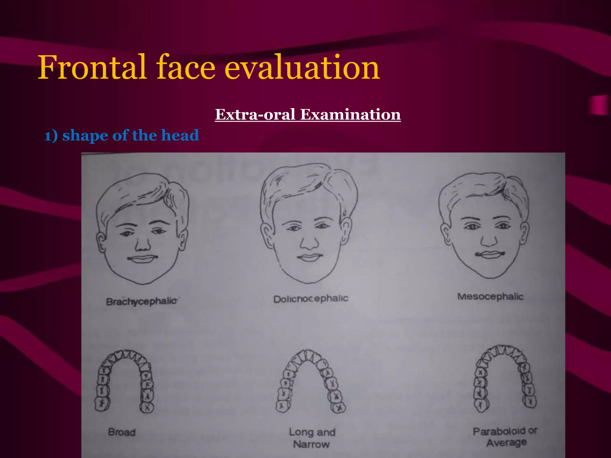 Facial evaluation by Dr Pooja Shroff | PPT