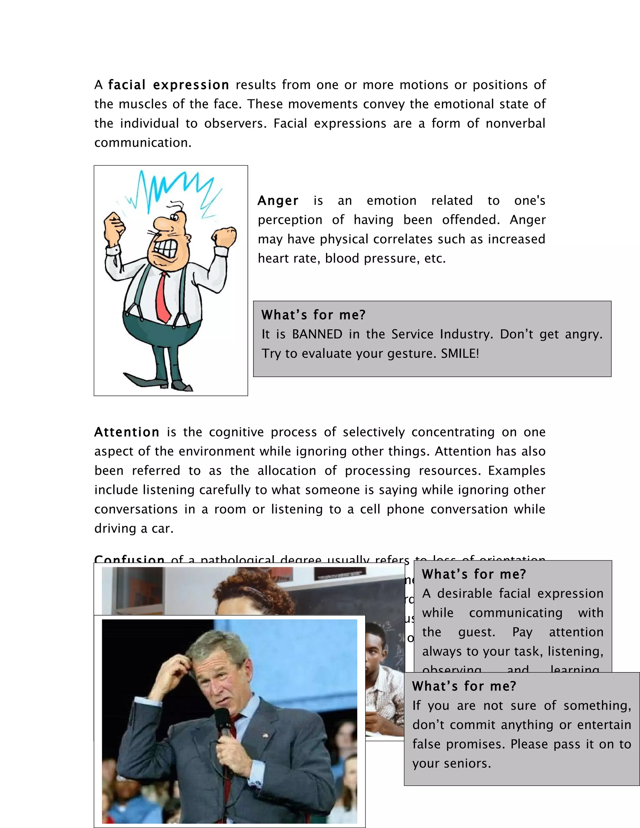 Facial expression | DOC