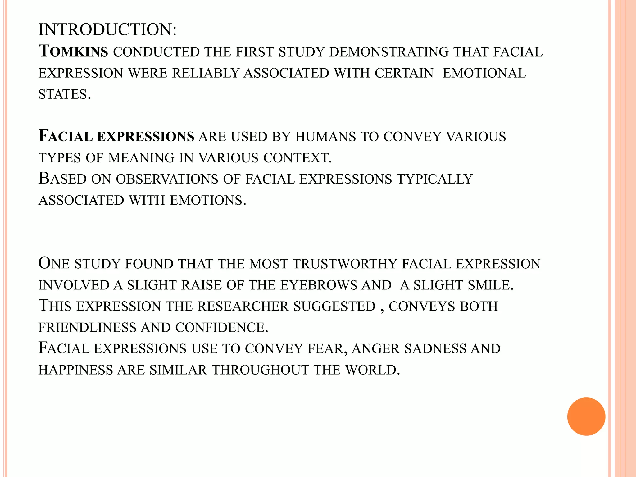 Facial expression | PPT