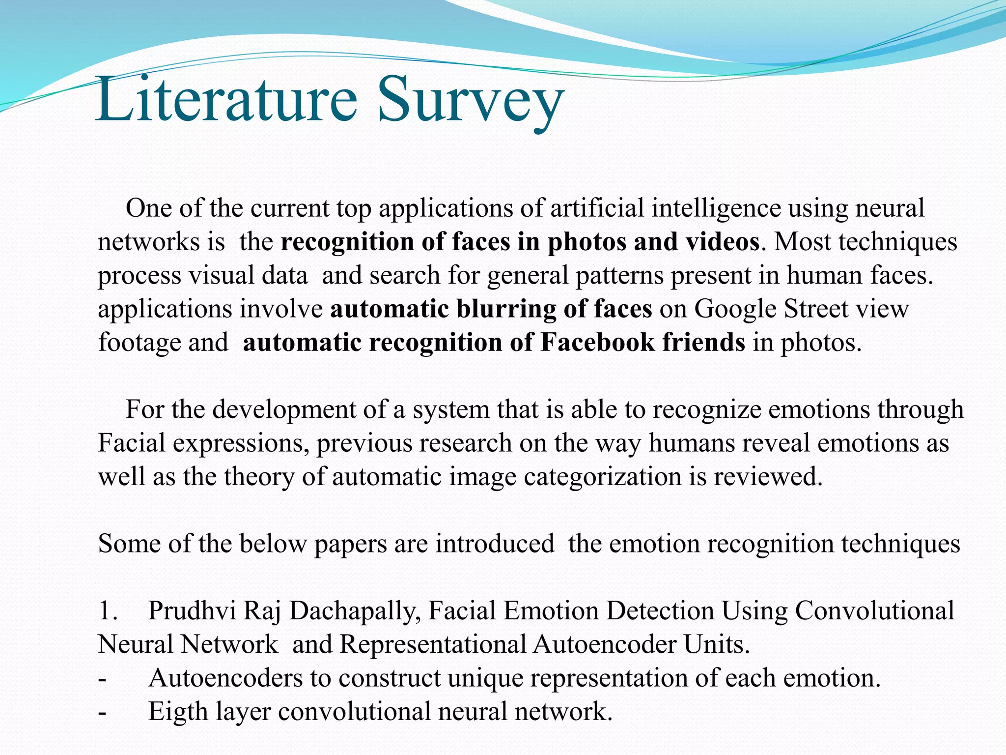 Facial Expression Recognition System Using Deep Convolutional Neural Networks Pptx