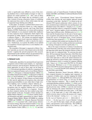 Facial Expression Recognition Using Enhanced Deep 3D Convolutional Neural Networks | PDF