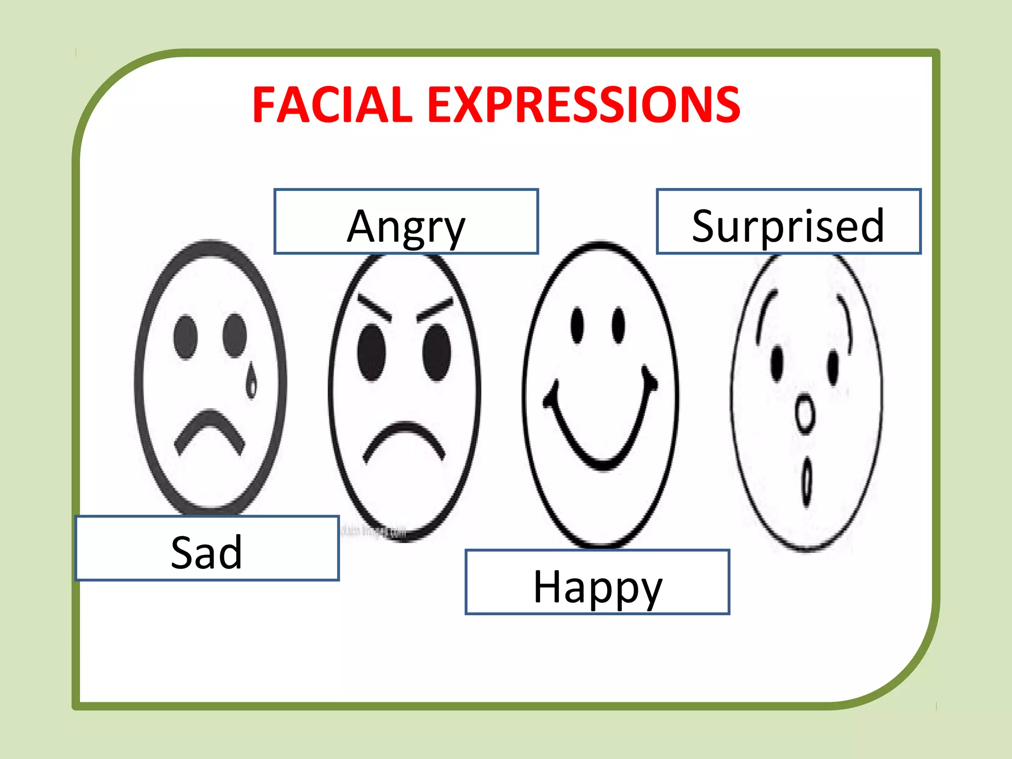 Facial expressions | PPT