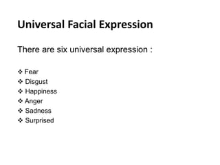 Facial expressions | PPTX | Eye and Vision Conditions | Diseases and ...