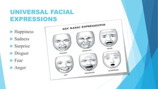 Facial expressions | PPTX