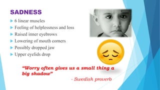 Facial expressions | PPTX | Eye and Vision Conditions | Diseases and ...