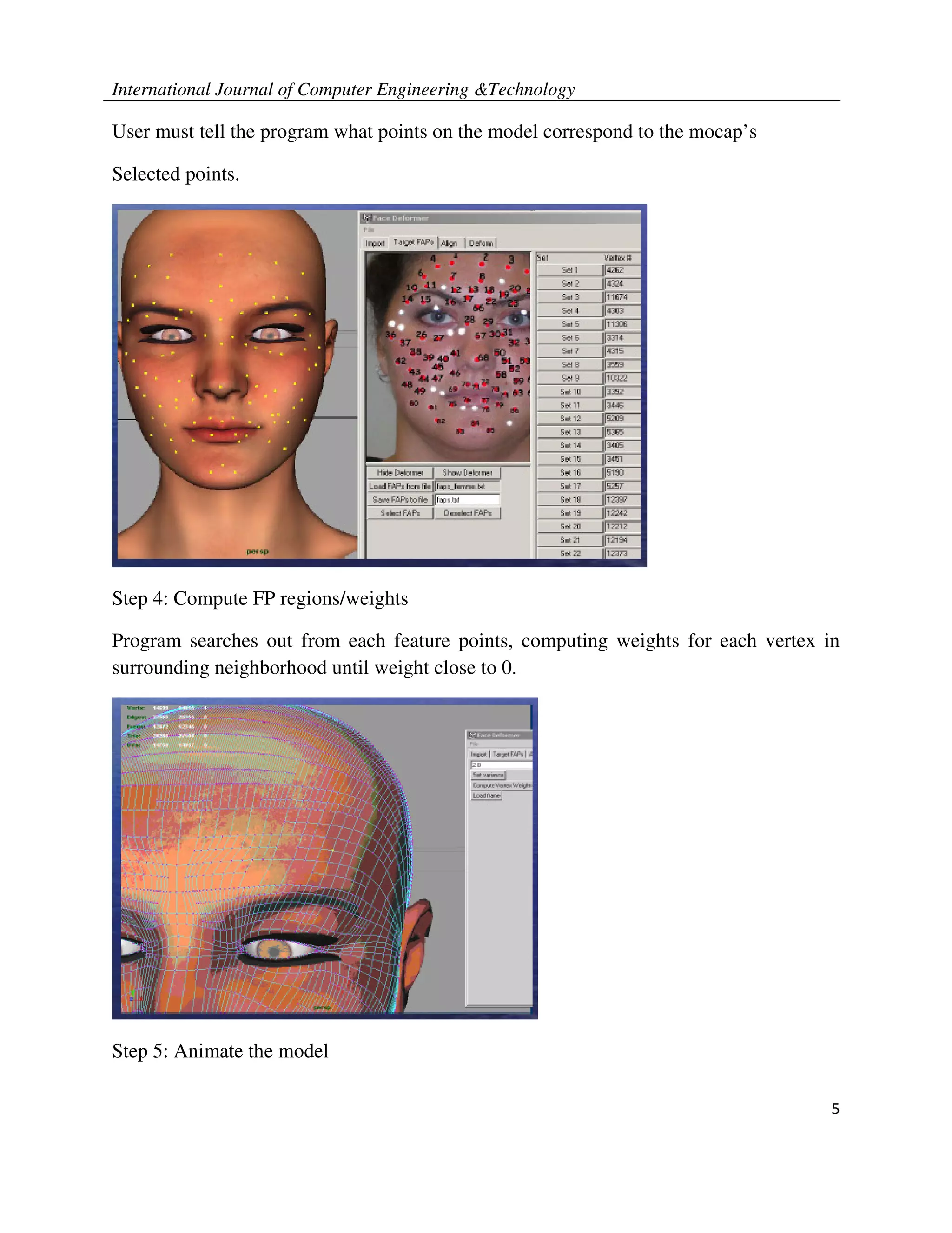 Facial expression using 3 d animation | PDF | Computer Animation | Computer Software and ...