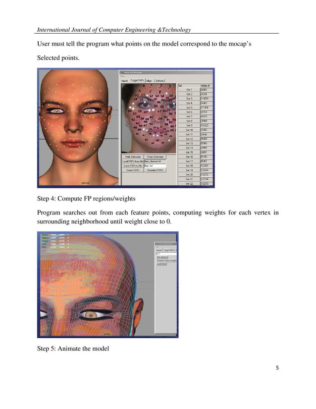Facial expression using 3 d animation | PDF | Computer Animation | Computer Software and ...