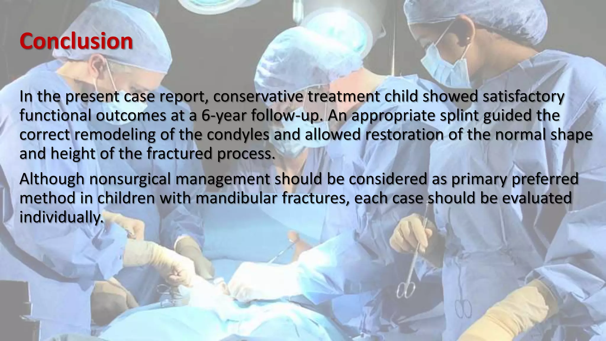 Facial fractures (Case Report) | PPTX