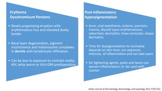 Facial hypermelanosis | PPTX