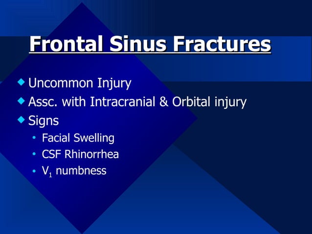 Types of Facial Injuries and Their indications for referrals | PPT ...