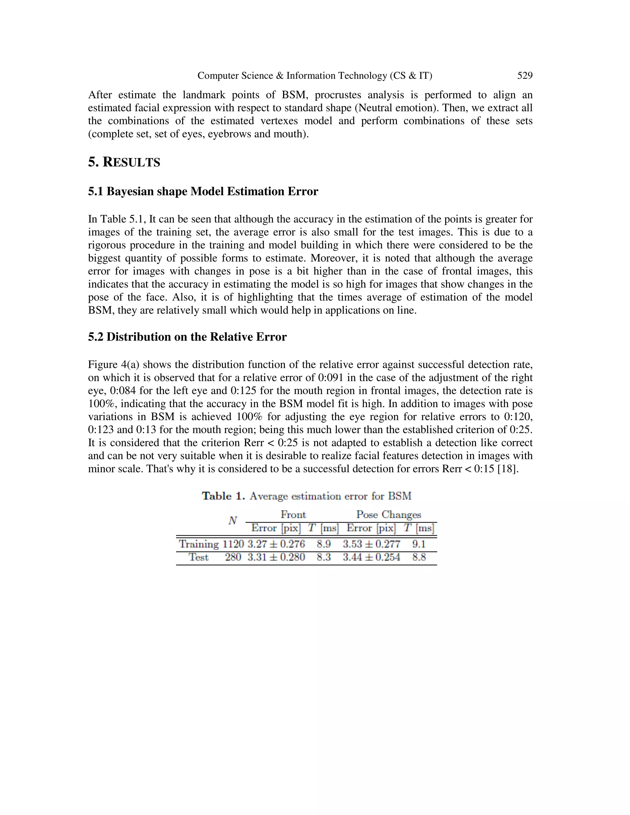 Facial landmarking localization for emotion recognition using bayesian shape models | PDF